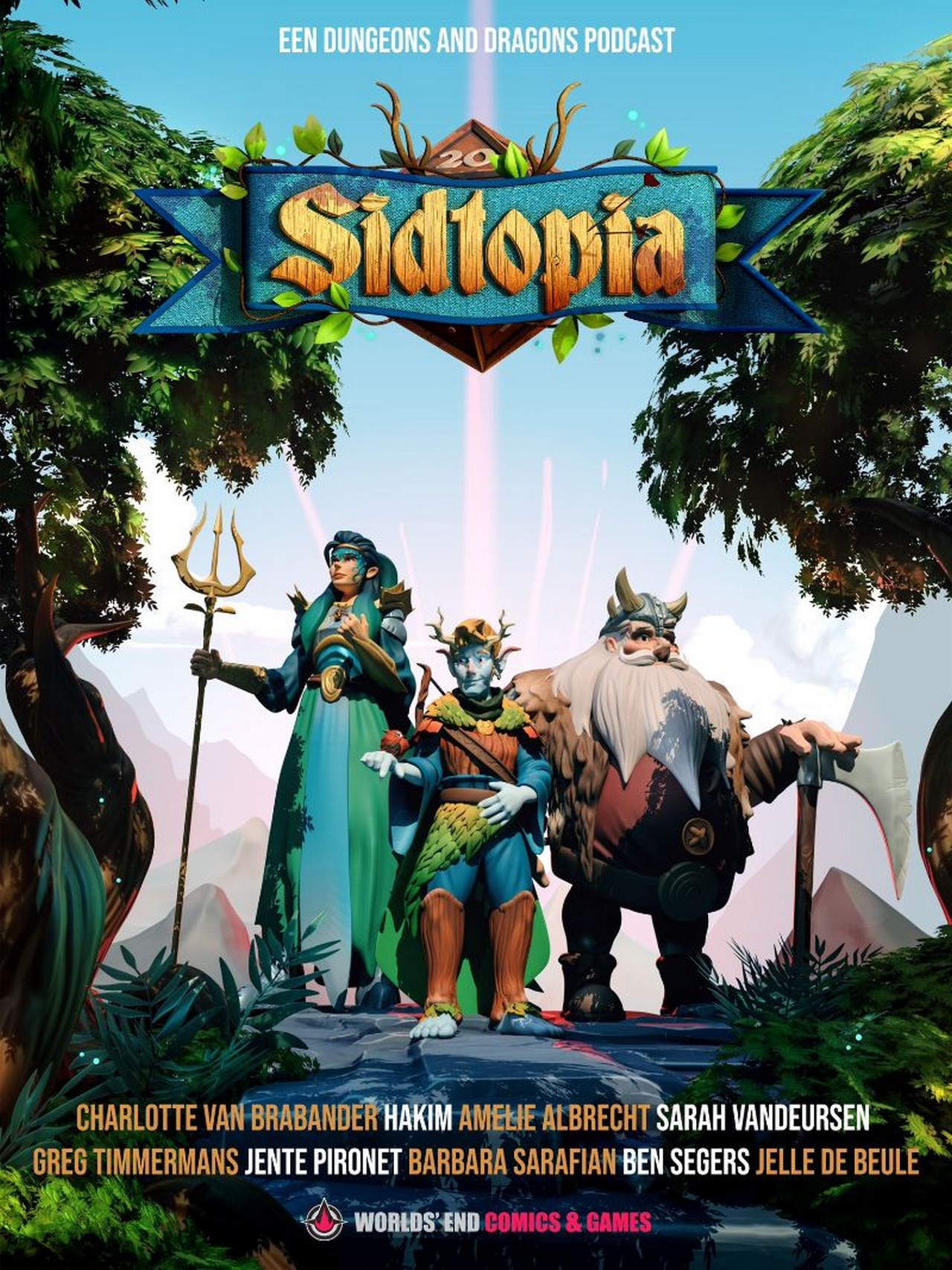 Sid Van Oerle lanceert podcast 'Sidtopia' geïnspireerd door Dungeons ...